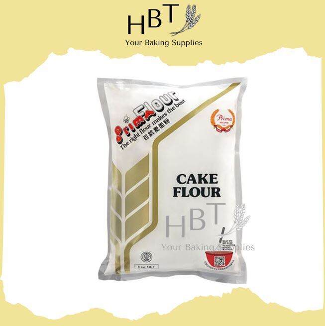 PRIMA CAKE FLOUR ( LOW PROTEIN ) ( 低筋面粉 ）1kg | Lazada