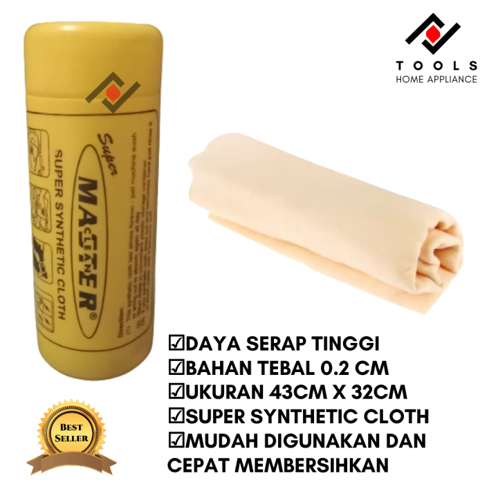 Super Synthetic Cloth Kanebo Master Clean Lap Serat Plas Chamois Lap ...