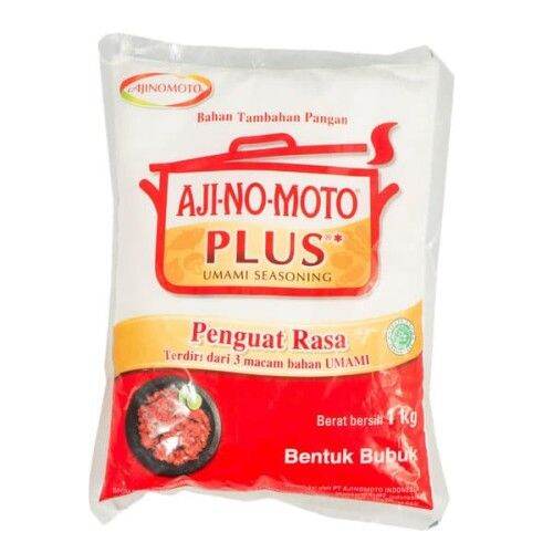 Ajinomoto PLUS 1kg Umami Seasoning AJI-NO-MOTO Penguat Rasa MSG ...