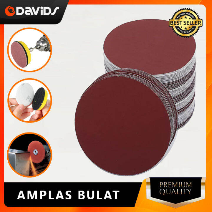 Amplas Bulat Velcro Gerinda Grinda 4 Inch | Lazada Indonesia