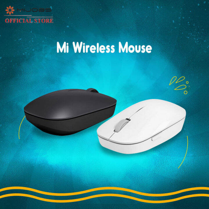Xiaomi Mi Mouse 2 Wireless 1200 DPI 2.4G One Click Back Ergonomic Mouse ...