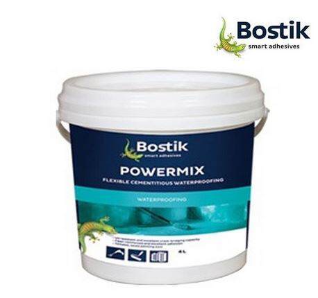 Bostik Powermix Flexible Cementitious Waterproofing Gallon Size 4L ...