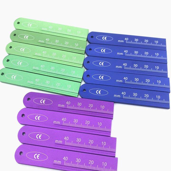 Dental Endo Rulers Span Measure Scale Endodontic Made In ALUMINIUM ...