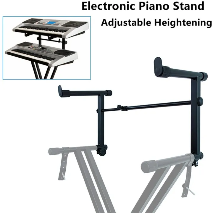 Universal Adjustable Heightening Electronic Piano Stand Keyboard Rack ...