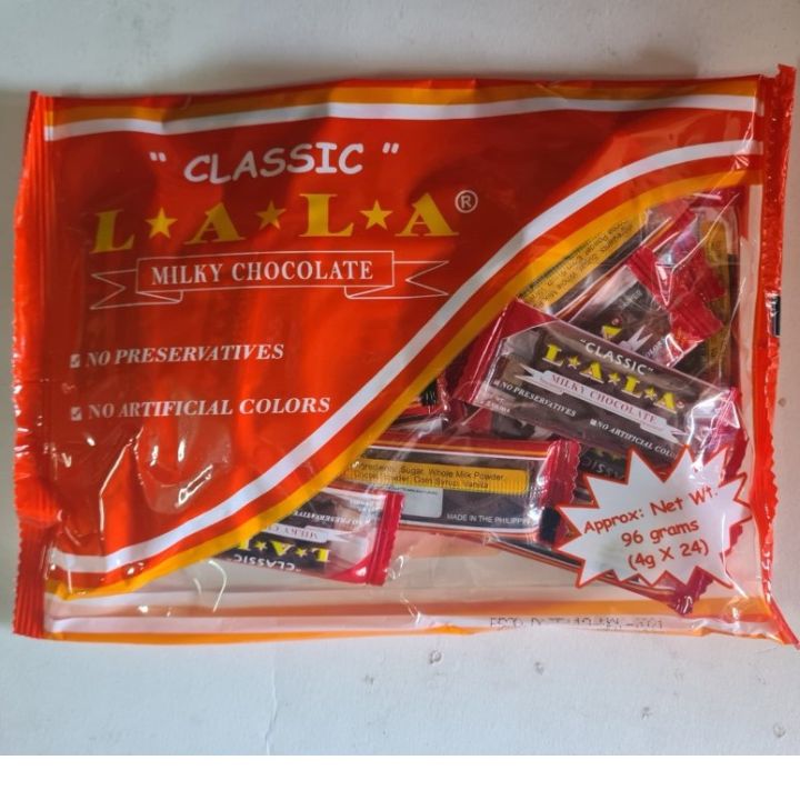 ♥Classic LaLa Milk Chocolate 24pcs | Lazada PH