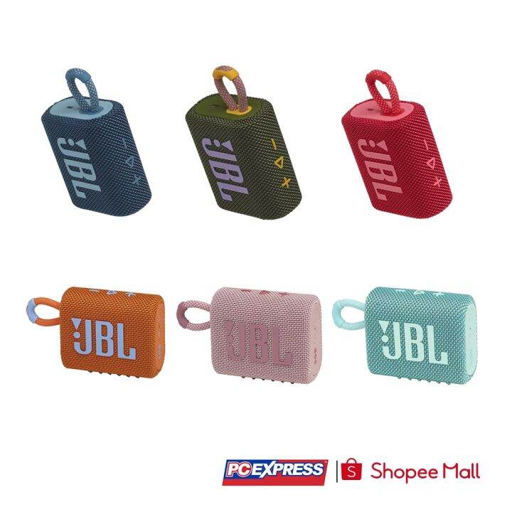Hot HK Clothing pavilion JBL GO 3 PORTABLE BLUETOOTH SPEAKER | Lazada PH