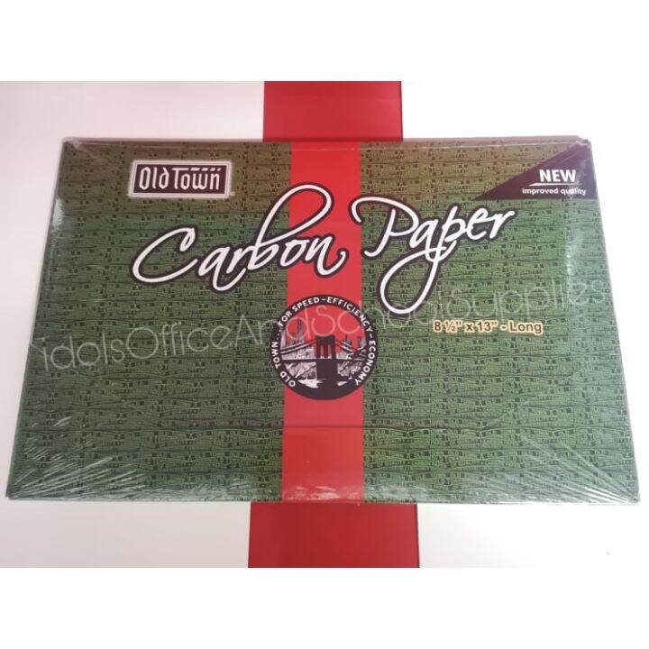 Old Town Carbon Paper Short and Long | Lazada PH