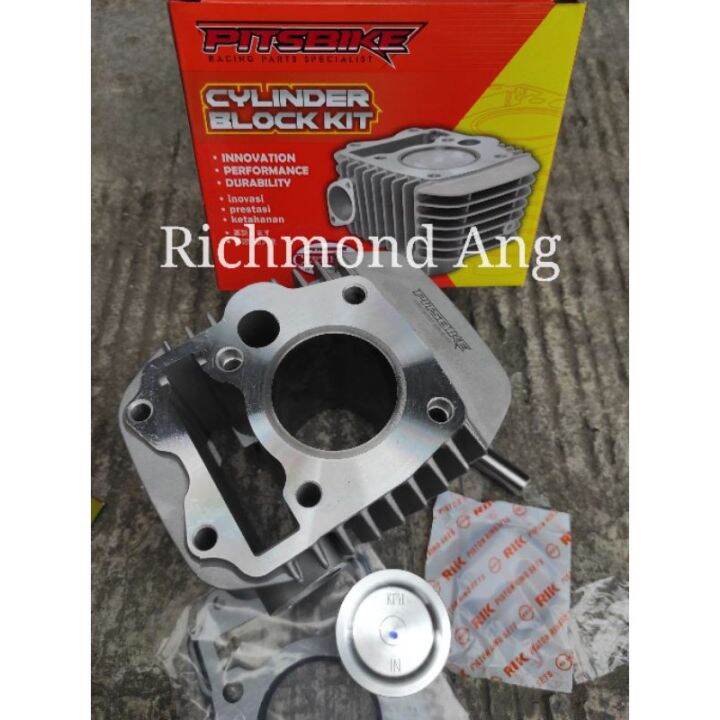 Pitsbike 52.4mm steel cylinder block borekit set stock std standard ...