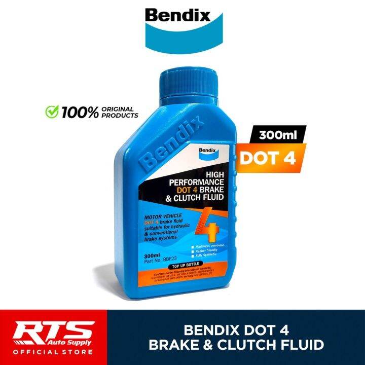High Performance Heavy Duty DOT-4 (DOT4) Brake Fluid 300ml | Lazada PH