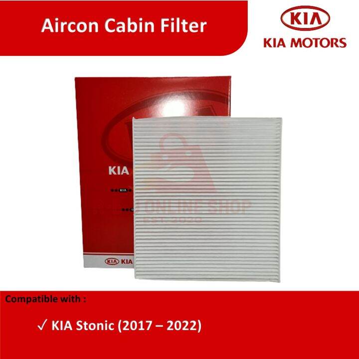 Aircon Cabin Filter for Kia Stonic (2017 ~ 2022), Car Filter | Lazada PH