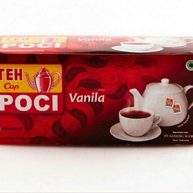 Teh Poci Vanila Kotak (25 kantong) | Lazada Indonesia