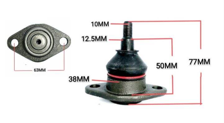 BALL JOINT ( 8-94250-316-0 ) UPPER ISUZU GEMINI 76-86 | Lazada PH