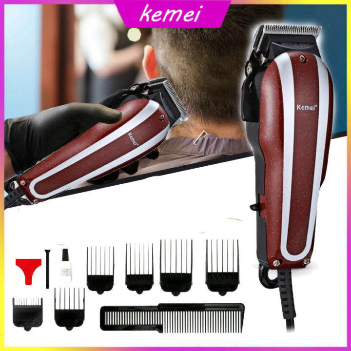 Alat Cukur Rambut Kemei KM-8847 Mesin Pangkas Rambut Barbershop Electrik Professional Hair ...