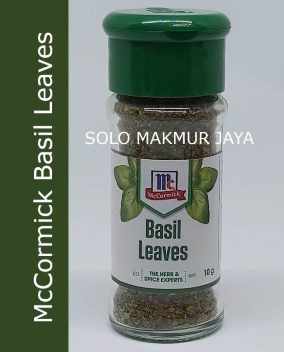 Mccormick Mc Cormick Basil Leaves bumbu 10 g | Lazada Indonesia