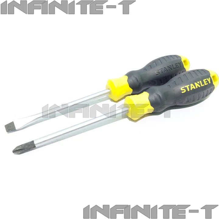 Stanley 2 Pcs. Screwdriver Set Magnetic Tip (Philip and Flathead ...