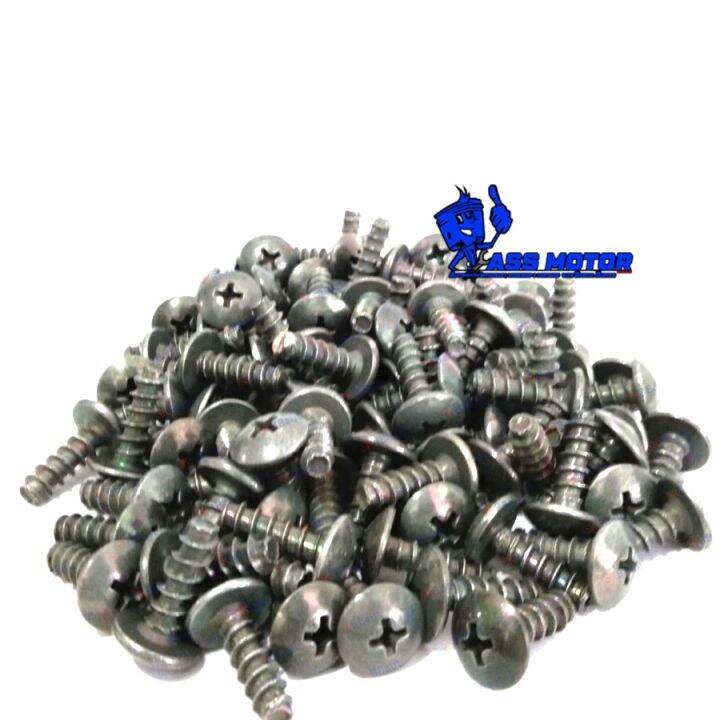 BAUT BODY MOTOR SKRUP SREW BOLT BAUT CACING 5X16 BISA UNTUK SEMUA BODY ...