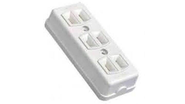 SPRING TYPE OUTLET 3 GANG (STO-003) | Lazada PH