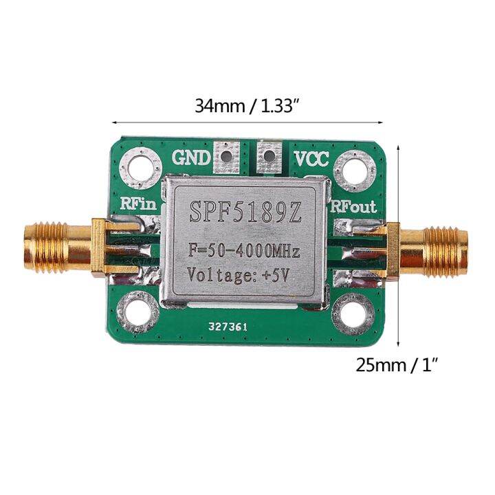RF Amplifier 50-4000mhz 0.6 dB RF Low Noise Amplifier LNA RF WideBand ...