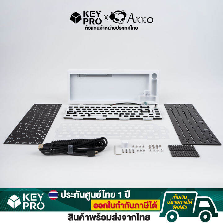 คีย์บอร์ด AKKO MOD 008 เคสอลูมิเนียม ขนาด 65% RGB Hotswap Aluminum ...