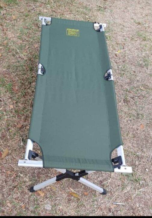 Velbed alumunium/tempat tidur lipat/baha velbed TNI/tempat tidur ...