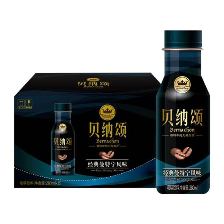 贝纳颂 经典曼特宁风味 咖啡饮料 BERNACHON CLASSIC MANDHELING FLAVOR COFFEE 280ML | Lazada