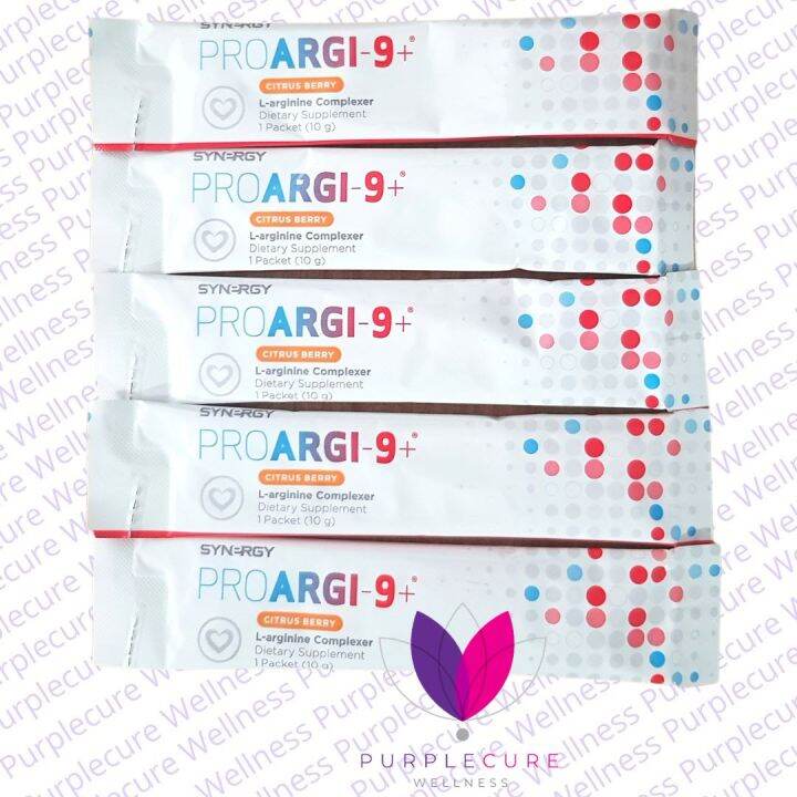 Synergy Worldwide Inc. ProArgi-9+ L-Arginine Complexer Citrus Berry, 5 ...