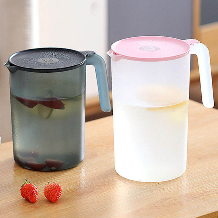 2.5L Water Pitcher Jug with Handle Hot Cold Bottle Juices Beverage ...