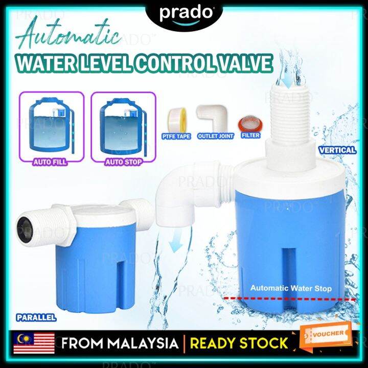 PRADO MALAYSIA Automatic Water Tank Level Control Valve G1/2 G3/4 ...