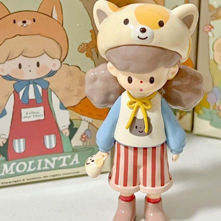 【ของแท้ ตุ๊กตาฟิกเกอร์ F.un Molinta Animals Party Series Blind Box ...