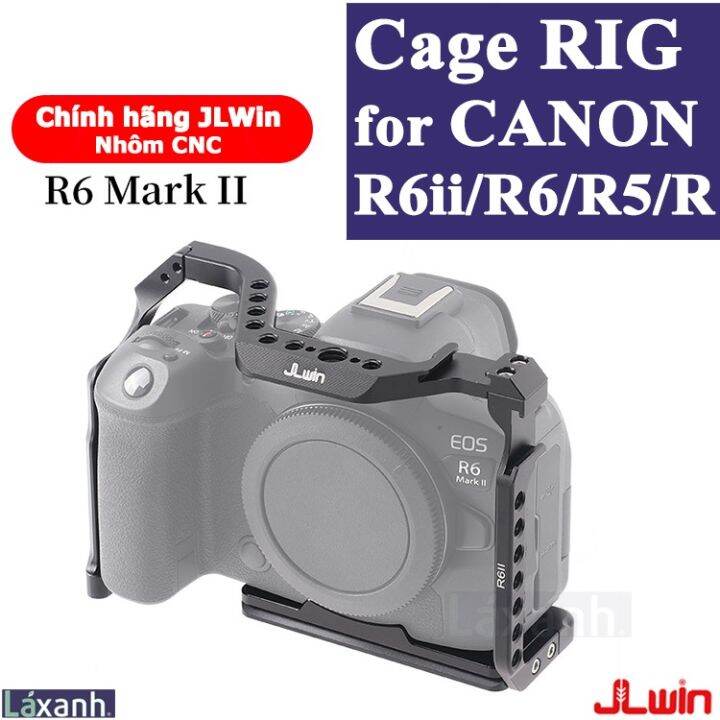 CANON R6ii R5 R6 R RP hãng JLWin | RIG Cage Khung bảo vệ Giá treo phụ ...