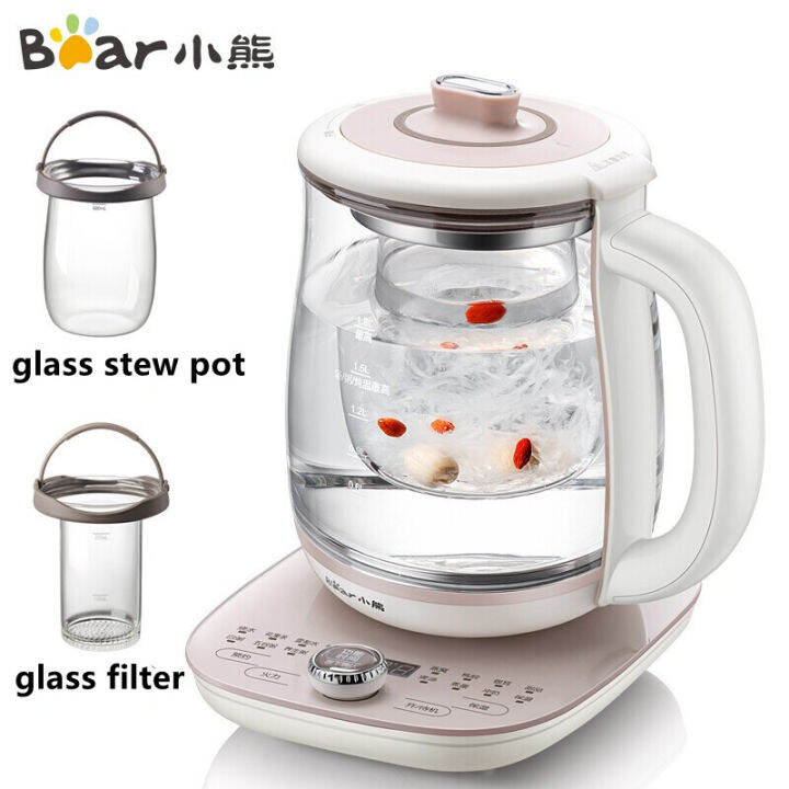 Bear YSH-C18S2 Home 1.8L Automatic Electric Kettle with glass filter ...