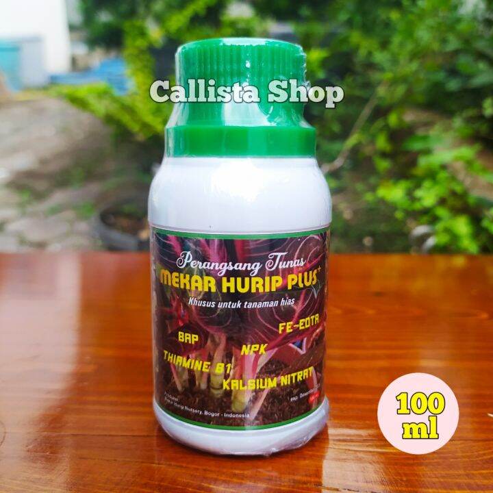 Pupuk Mekar Hurip Plus 100ml Formula Mempercepat Pertumbuhan Tunas Baru ...