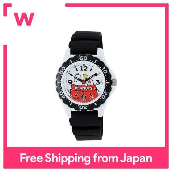 CITIZEN Q & Q Children watch PEANUTS Snoopy analog display 10 ATM water ...