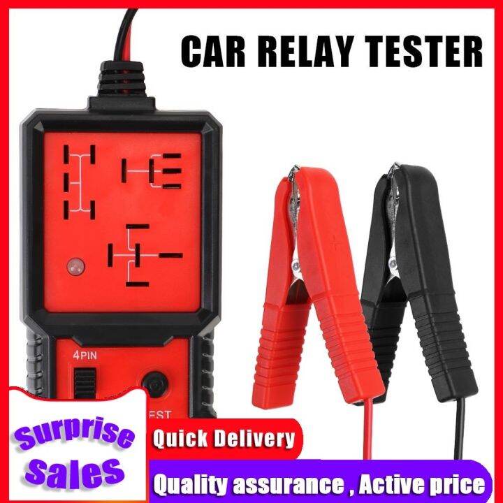 LED Indicator Light Voltage Tester Car Battery Checker Car Relay Tester ...
