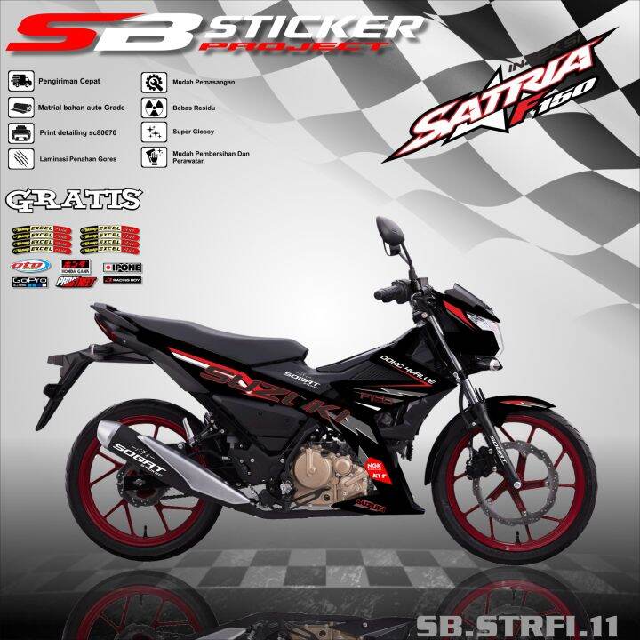 STRIPING SATRIA FU INJEKSI - STRIPING HOLOGRAM SUZUKI SATRIA FU INJEKSI ...