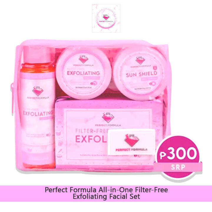 ORIGINAL Perfect Formula All-in-One Filter-Free Exfoliating Facial Set ...