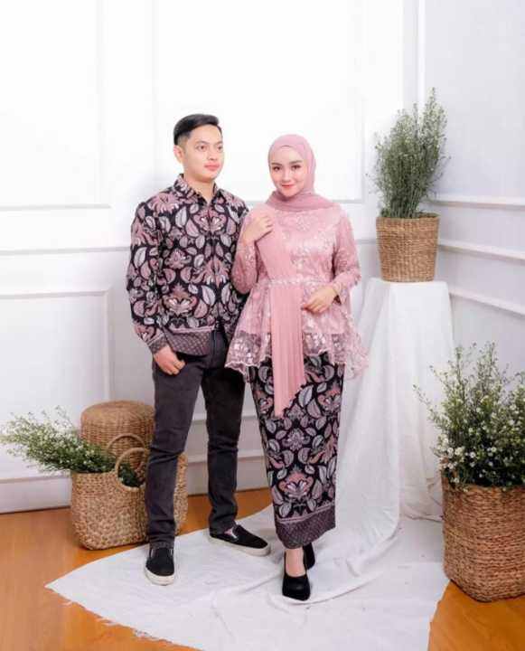Set Couple Brukat [realpick] 2022 / Couple Brokat Modern2022 / Sarimbit ...