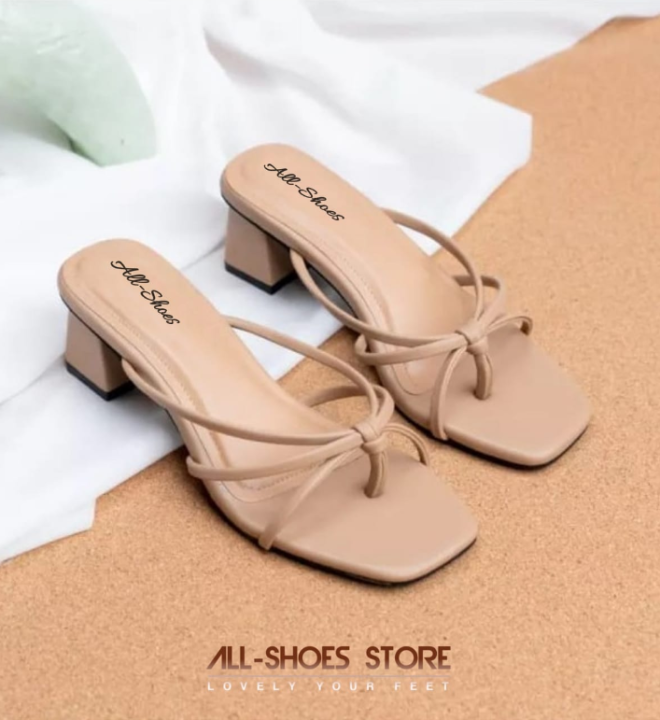 Sandal Heels Hak TAHU Tali JEPIT-03 | Lazada Indonesia