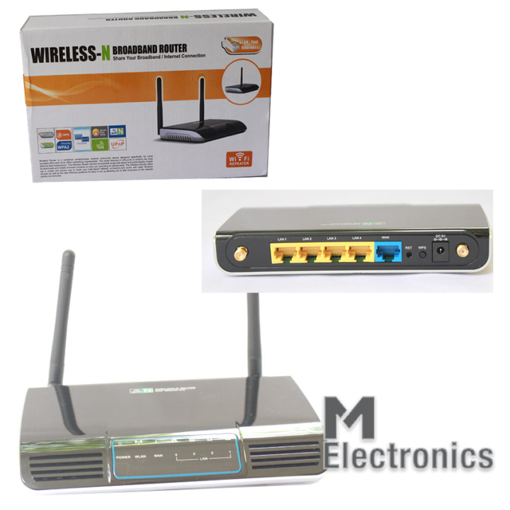 Winstar Wireless-N Broadband router WN513N2 ( 300 mbps)+4 port HUB + 2 ...