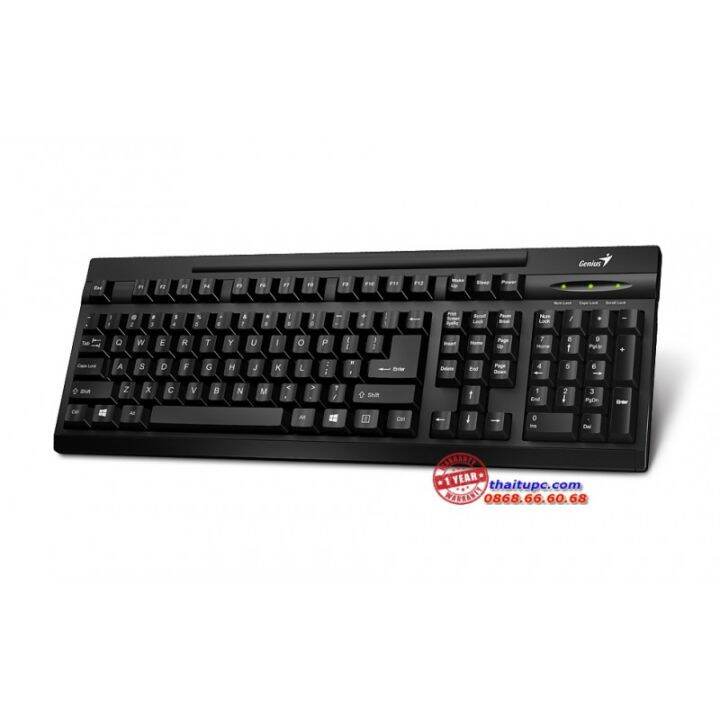 Bàn phím có dây smart key Genius KB 101 USB | Lazada.vn