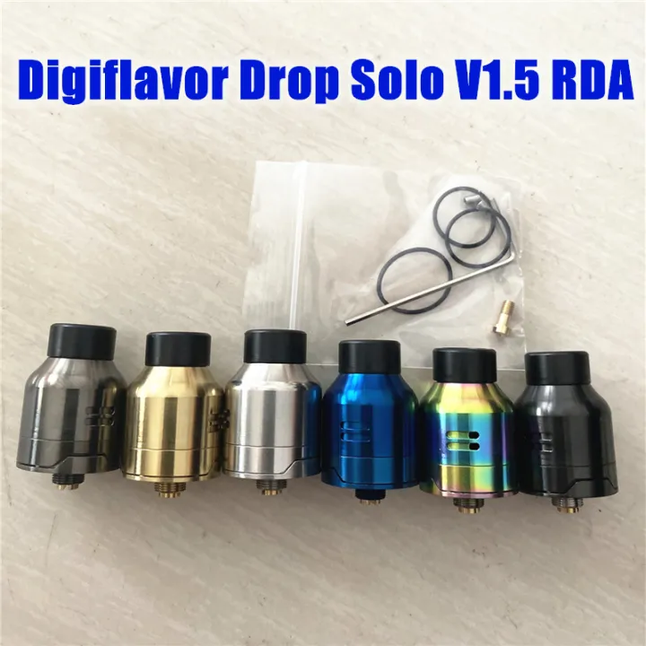 [Ship Today] Digiflavor Drop Solo V1.5 RDA (1:1) 810 Dri p Ti p Single ...