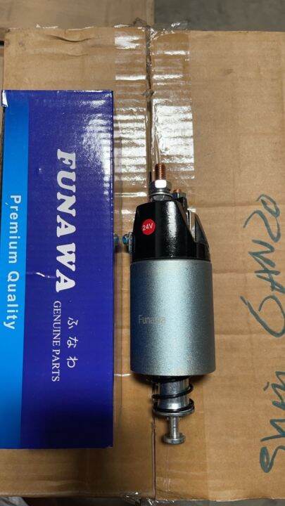 SOLENOID SWITCH STARTER MITSUBISHI FUSO GANZO / CANTER (24V) | Lazada ...