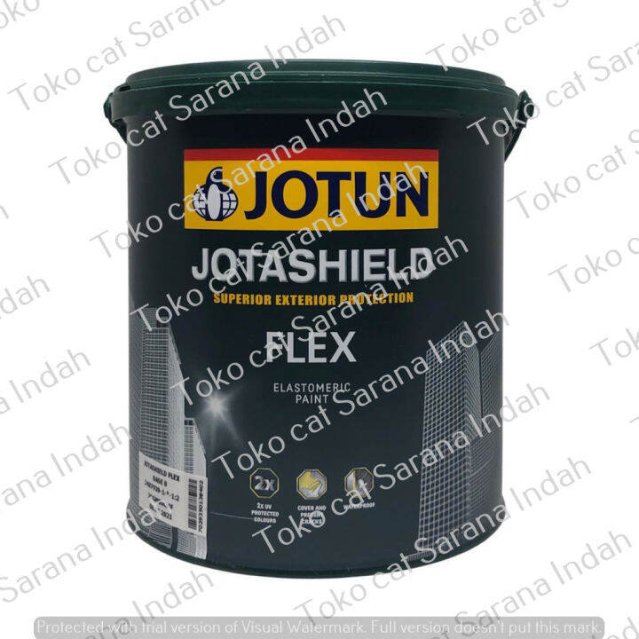 JOTUN Jotashield Flex - WHITE 2.5 LT 20 LT Cat Dinding Luar cat dinding ...