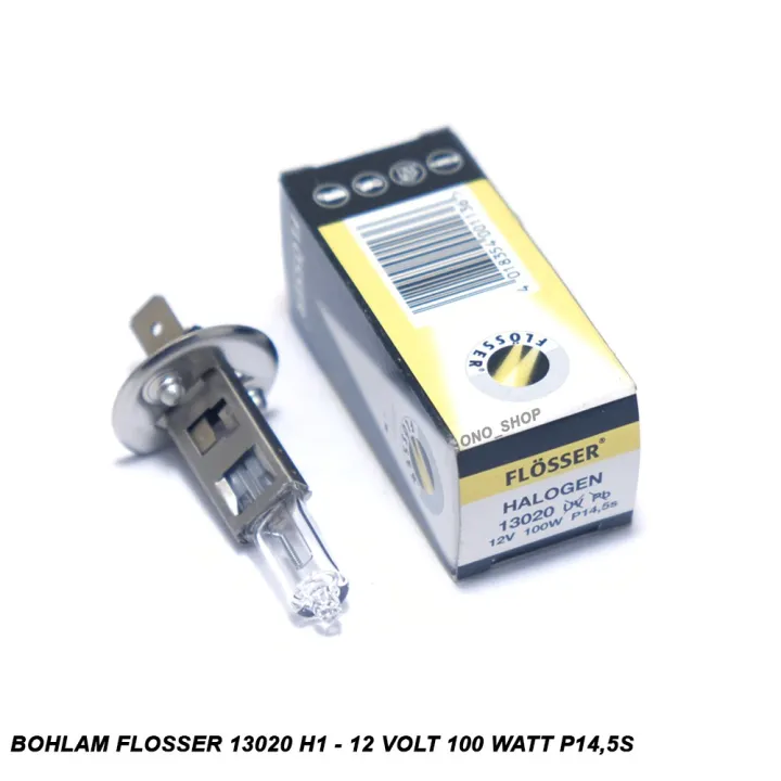 Bohlam Flosser 13020 H1 - 12 Volt 100 Watt P14,5s | Lazada Indonesia