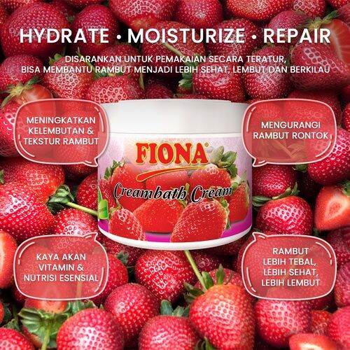 Fiona Creambath Strawberry Pot 1 kg | Lazada Indonesia