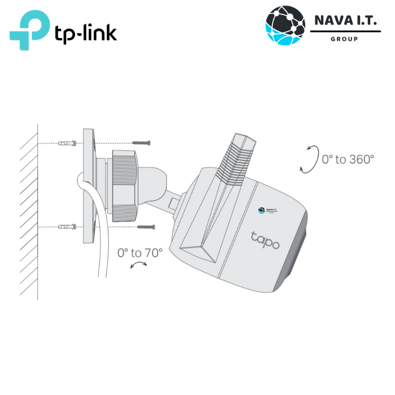 TP-Link Tapo C310 3MP C320WS 4MP Outdoor Security Wi-Fi Camera Warranty ...