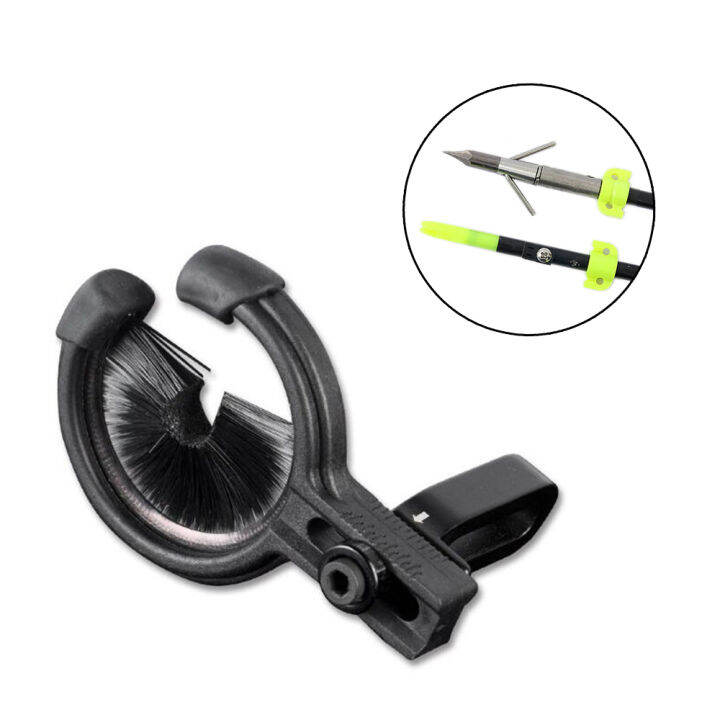 1 PSC Archery Compound Bow Fishing Arrow Rest Brush Arrow Rest For Bow ...