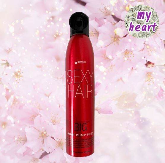 Sexyhair Root Pump Plus 300/397 ml สเปรย์มูสเพิ่มวอลุ่มเป็นพิเศษสำหรับคนผมเส้นใหญ่และหนา ...