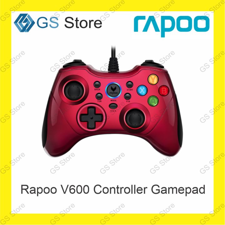 RAPOO V600 2020 Edition ELECTRIC VIBRATION GAMEPAD / GAMING PAD | Lazada