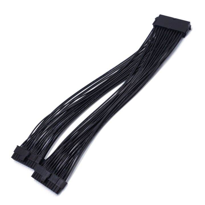 32cm/12.6in 24Pin Power Extension Cord ATX Power Motherboard 24pin ...
